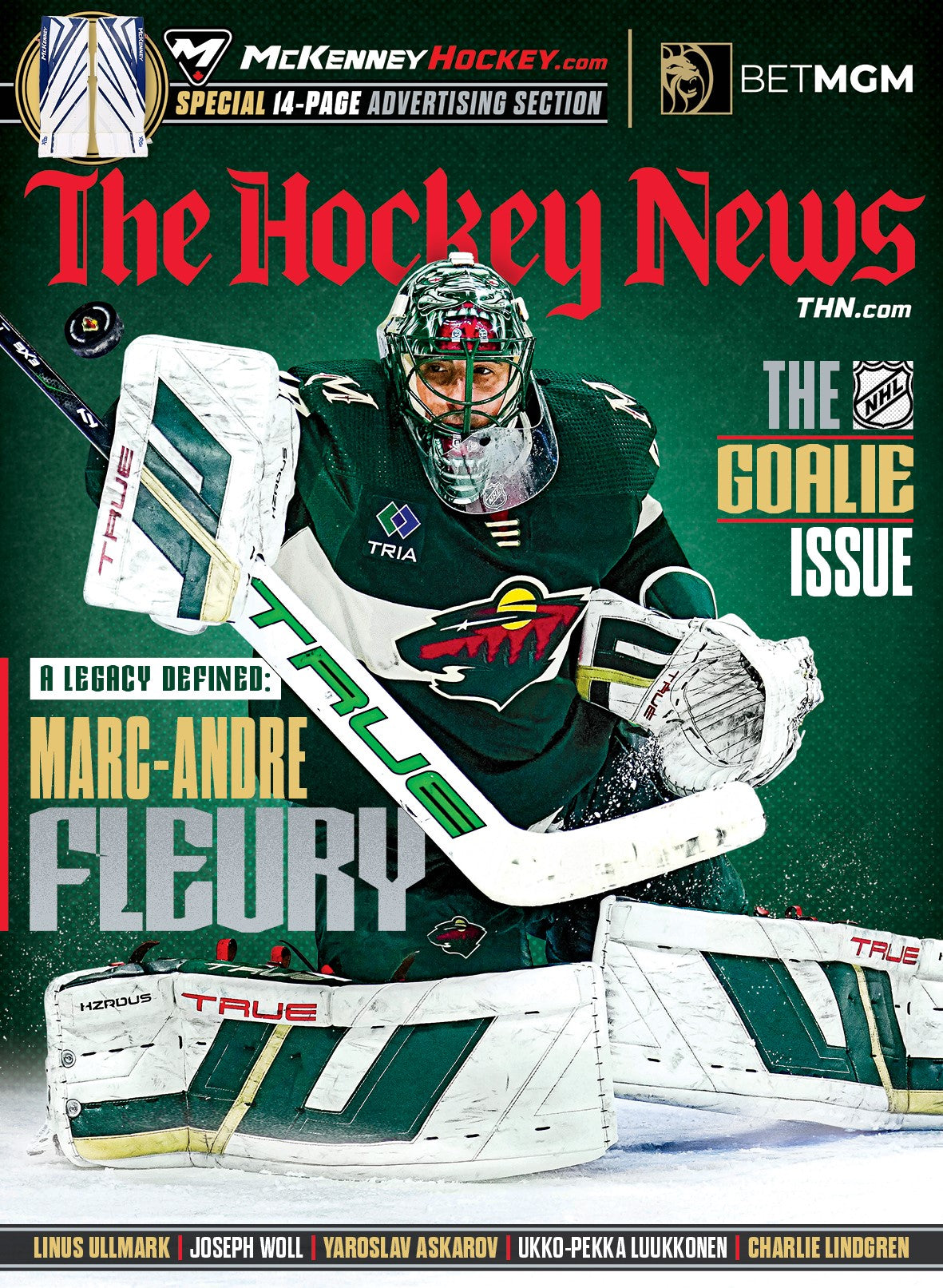 2024 THE GOALIE ISSUE | 7803 – The Hockey News