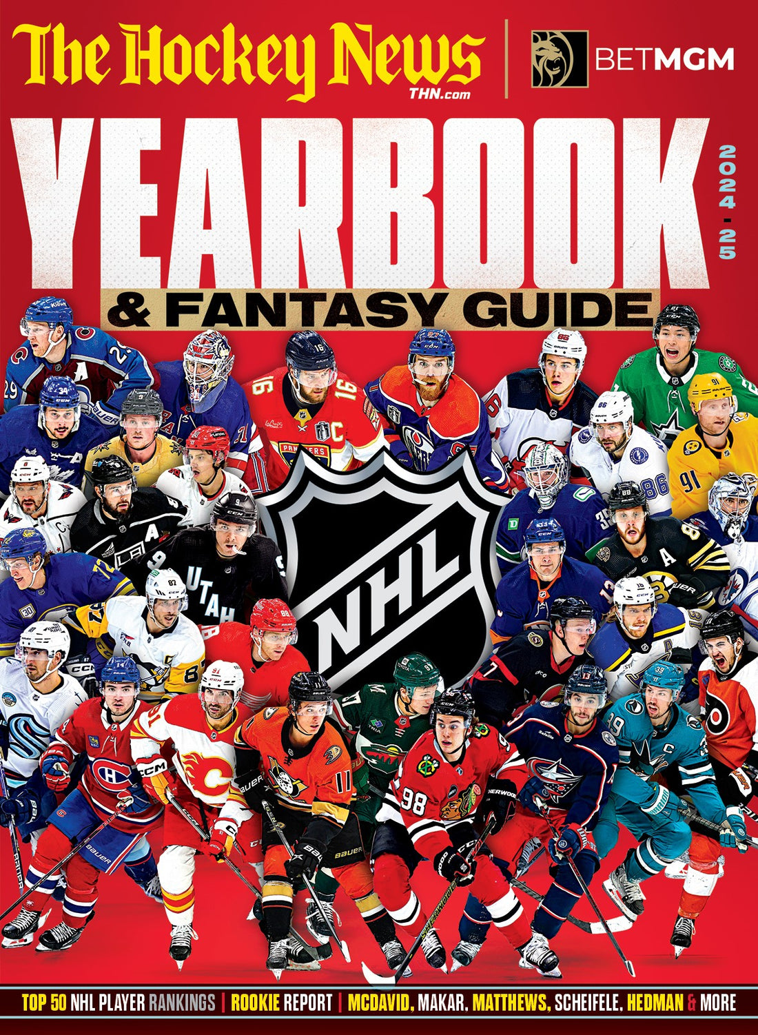 2024-2025 YEARBOOK & FANTASY GUIDE | 7801 – The Hockey News