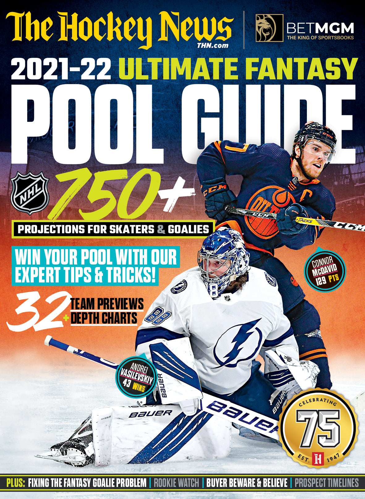 2021-2022 FANTASY GUIDE | 7501 – The Hockey News